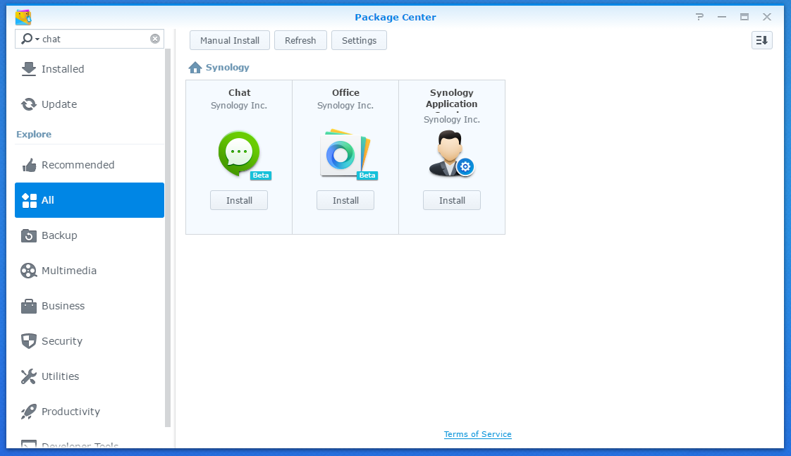 Synology Chat is an instant messaging application that runs off your ...