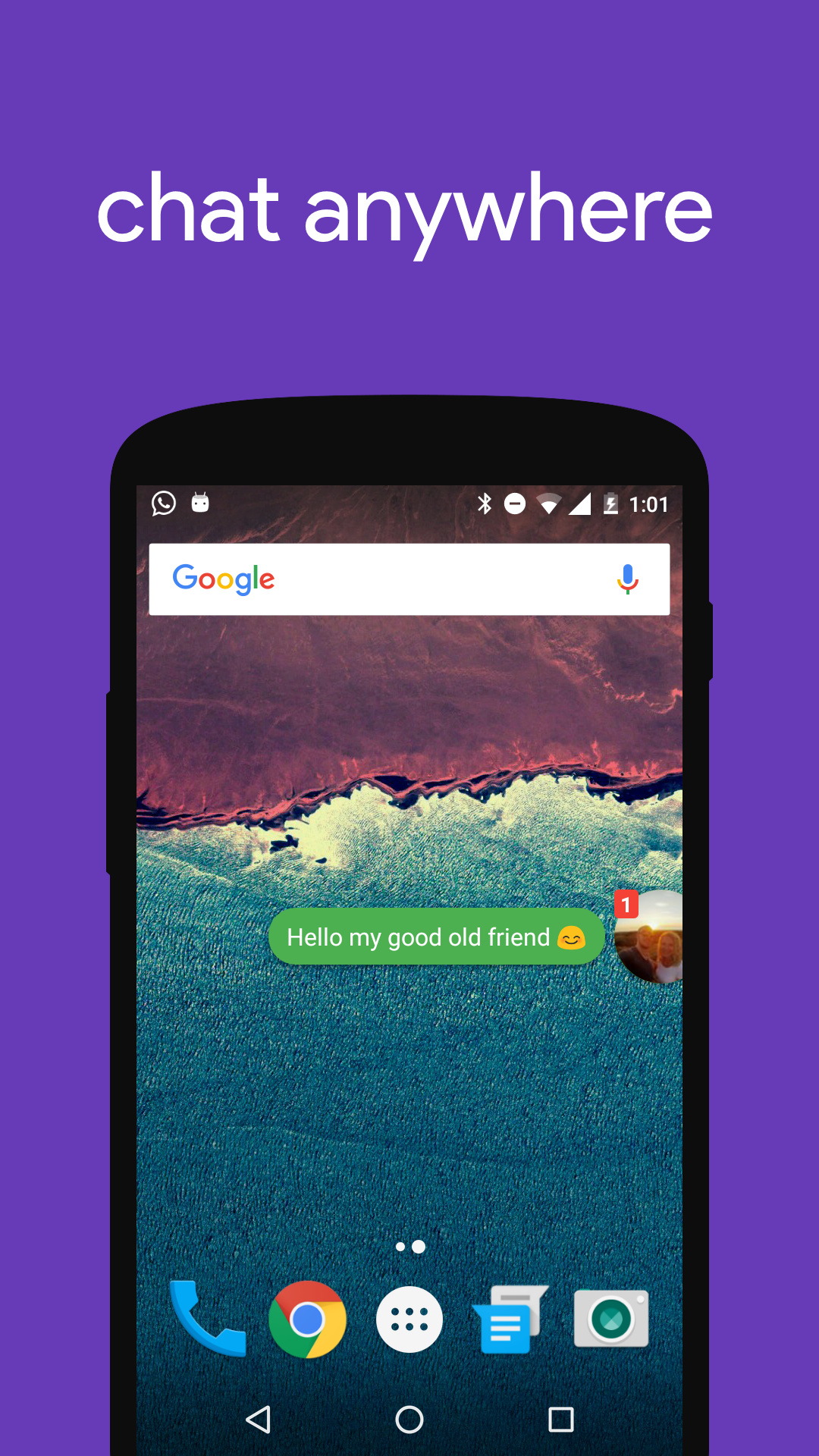 Flychat adds chat head-like bubbles to Hangouts, Telegram, WhatsApp ...