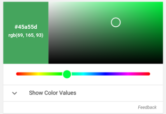 Google Search now has a RGB/Hex color converter