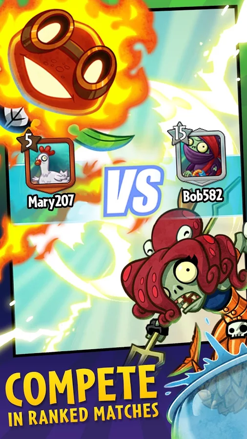 Plants vs. Zombies Heroes brings multiplayer card battles to the casual ...