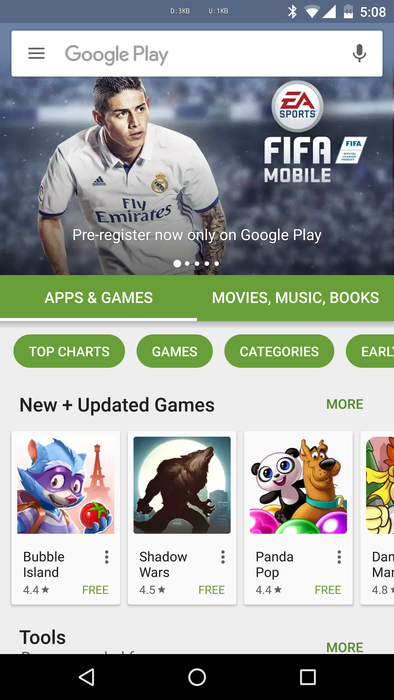 Google testing numerous UI changes for Play Store, including renamed ...