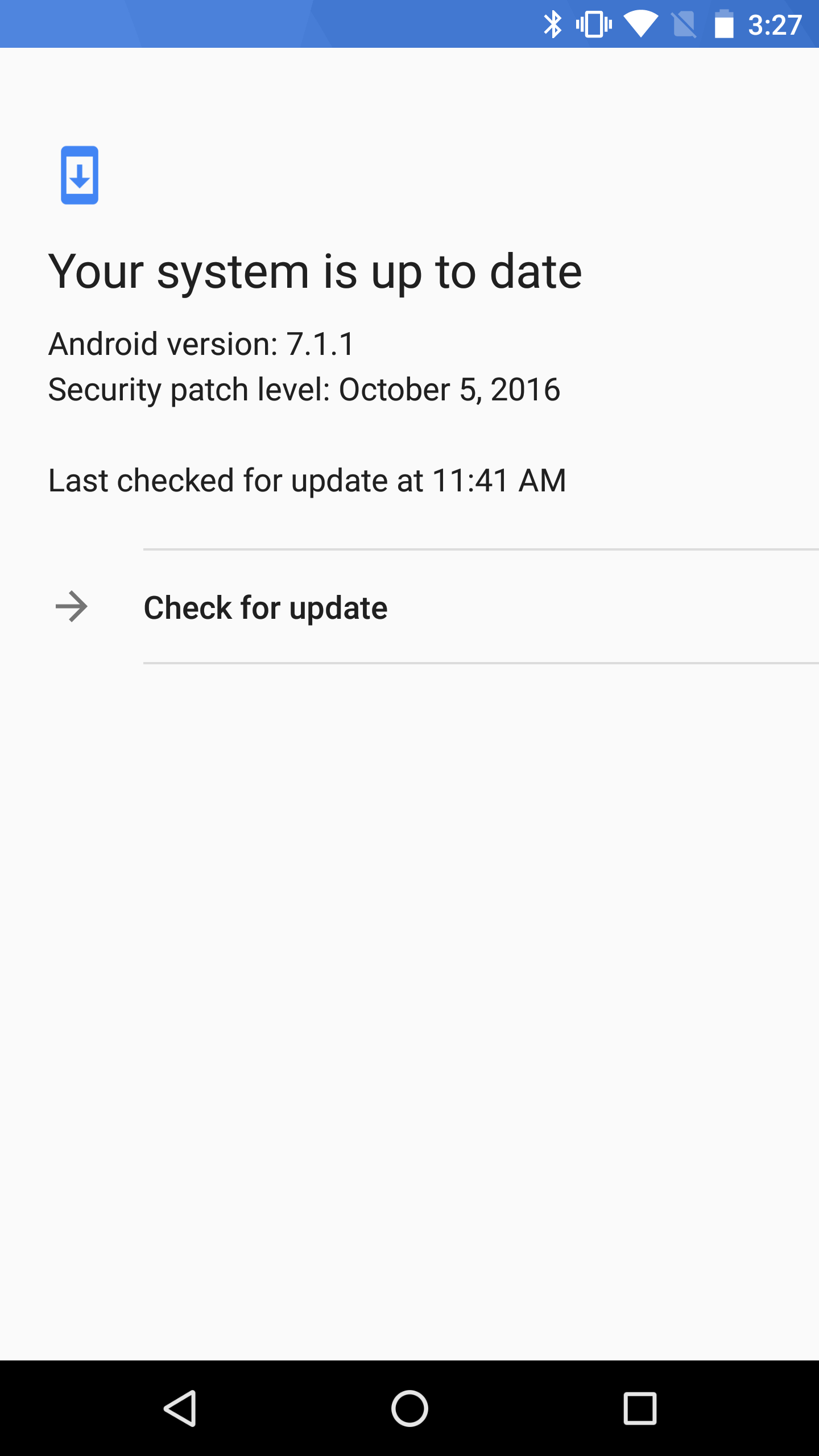 Latest Google Play services update restores the 'Check for updates ...