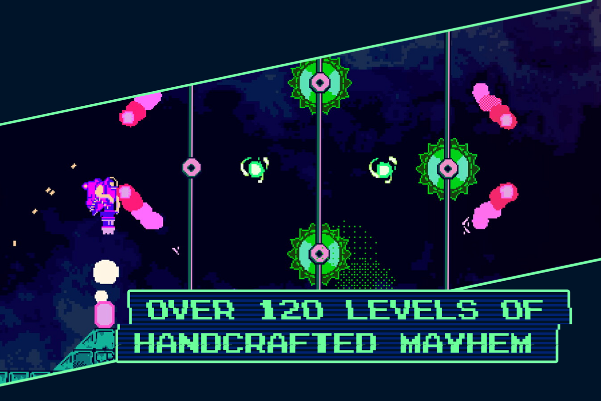 RunGunJumpGun, a fast-paced platformer with unique gameplay, is now ...