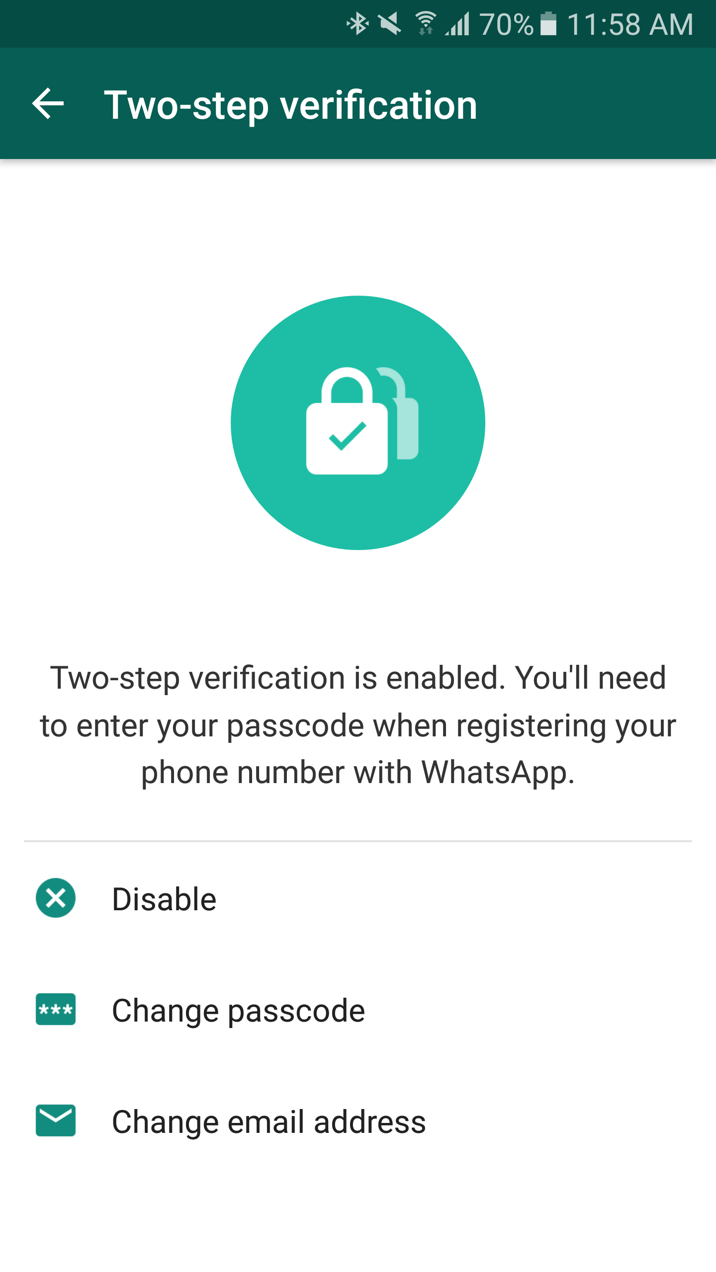 WhatsApp enables two-step verification and can now play audio messages ...
