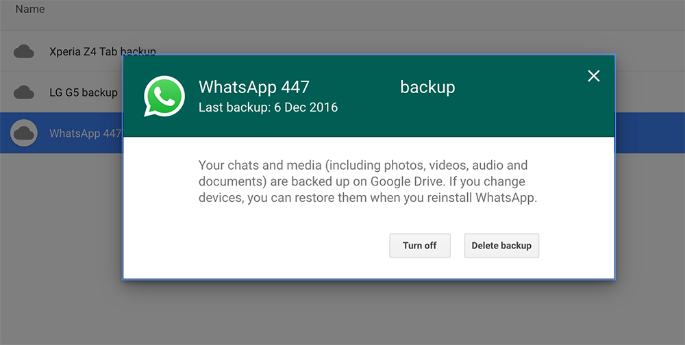 [Update: Available on Android] Google Drive Backups tab starts showing ...
