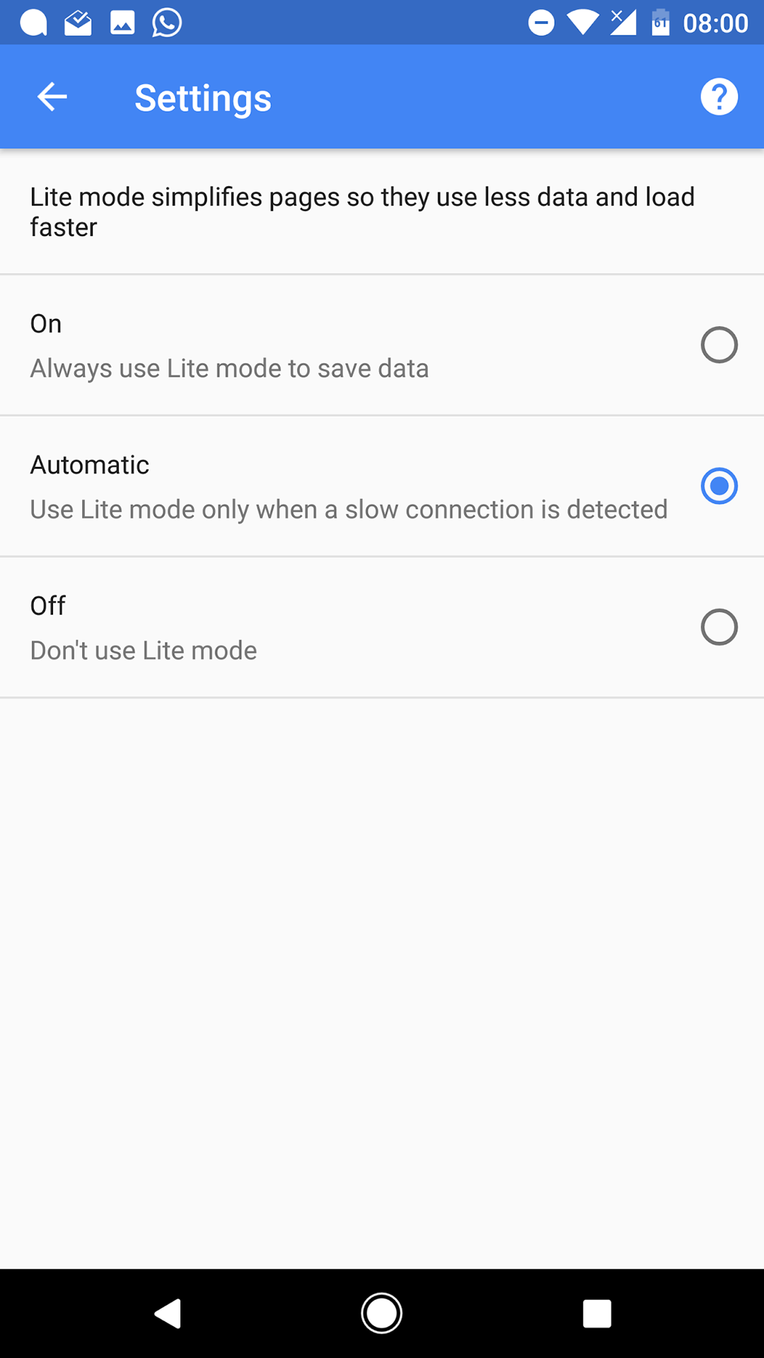 Google Search is testing new Recent tab, Offline and Lite search modes