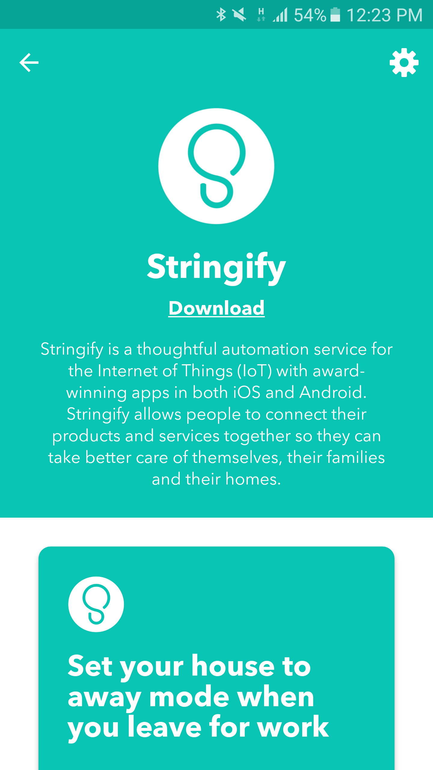 Powerful home automation app Stringify comes to Android and adds IFTTT integration