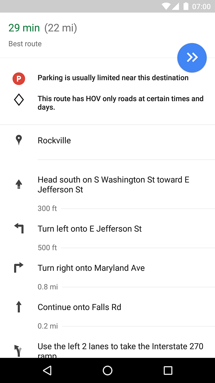 [Updated] Google Maps 9.44 shows parking availability and Atmosphere ...