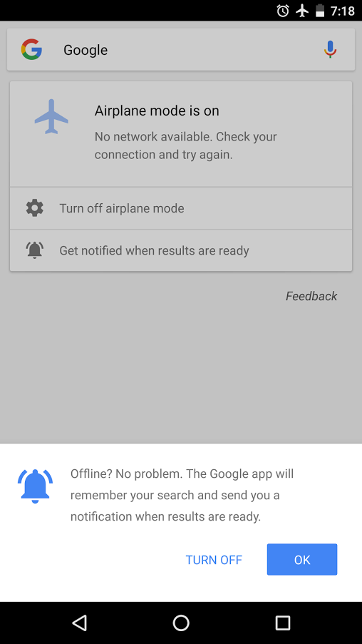 Google is rolling out offline search to help counter spotty connections