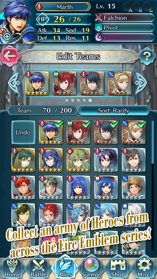 Nintendo's next mobile game is tactical RPG Fire Emblem Heroes, coming ...