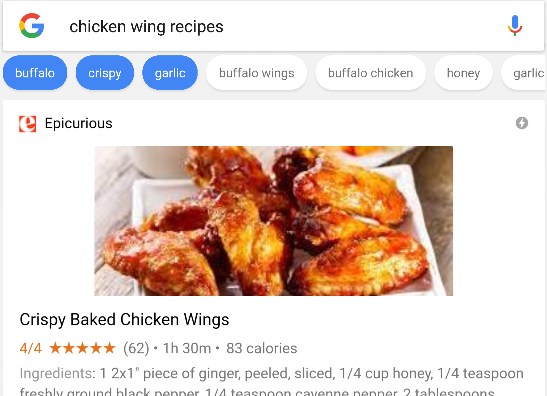 Google adds a recipe carousel UI to your culinary search results