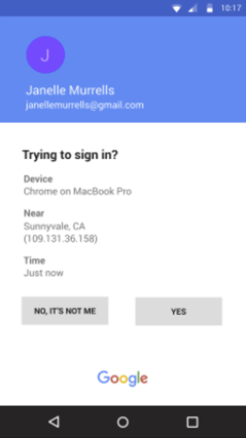 Google's phone prompts for 2-step verification are getting updated to ...