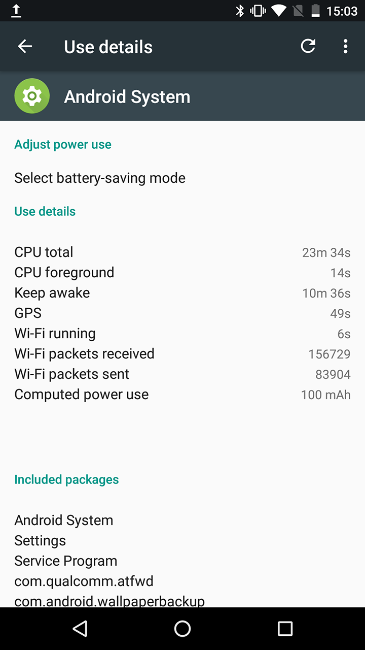 Android O feature spotlight: Granular battery usage for system-level items and services is gone