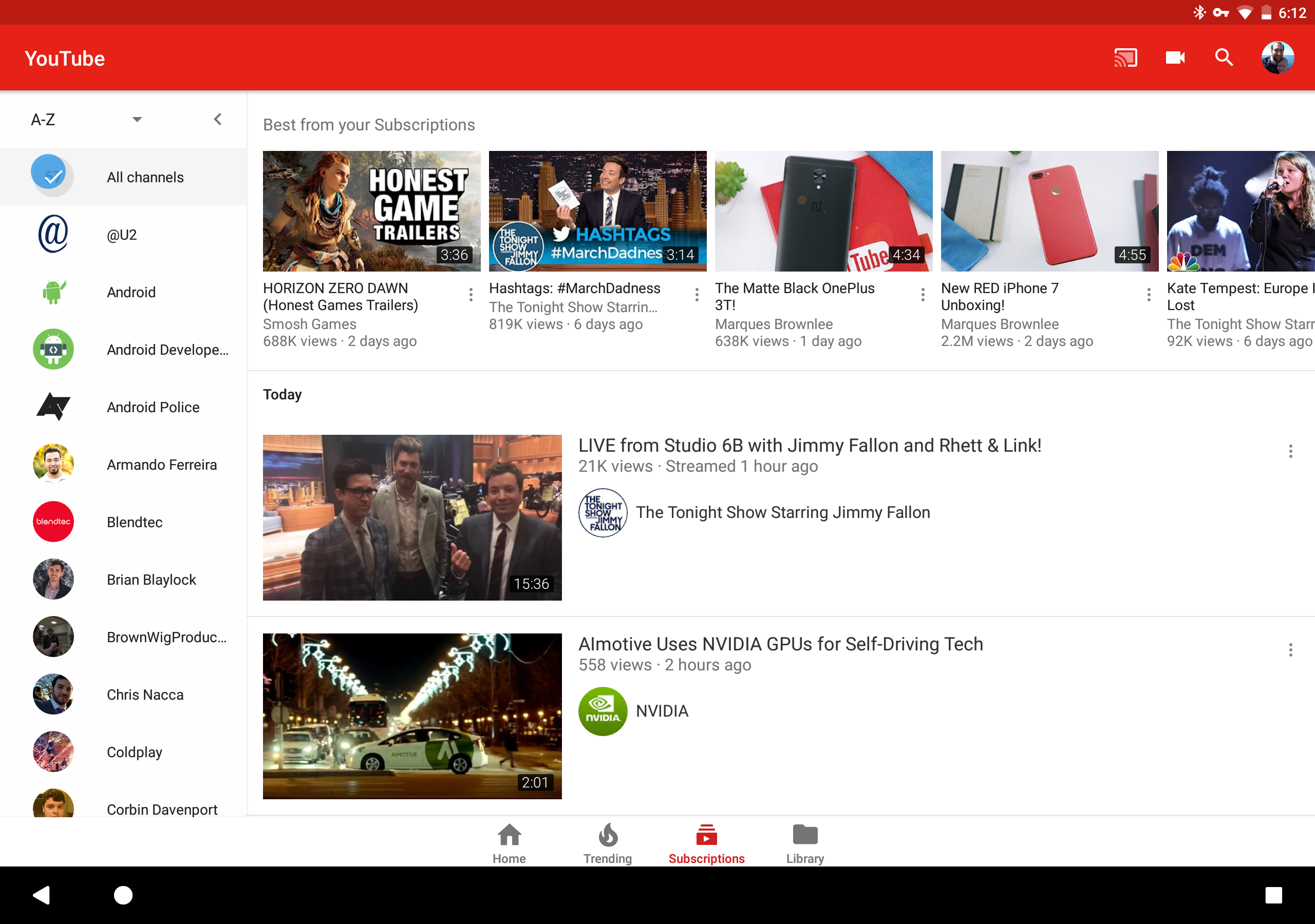 YouTube improves on its iOS-esque UI test with a bottom nav bar and ...