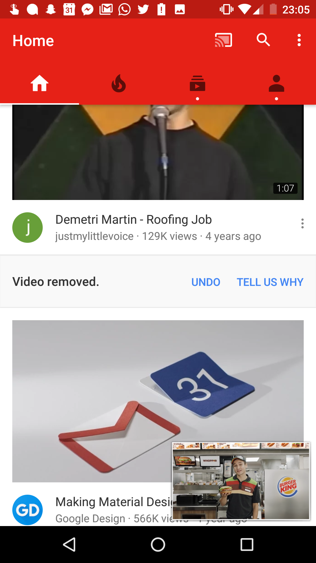 [Update: Rolling out] YouTube is testing yet another UI modification ...