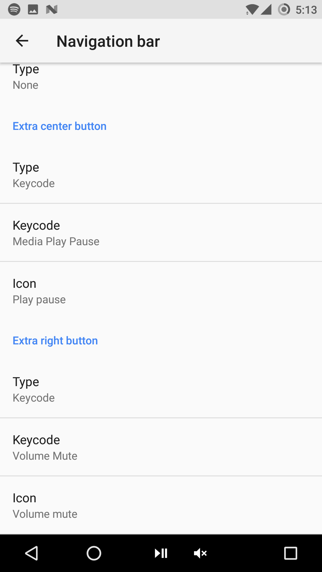 Customize your navigation bar on Nougat without waiting for Android O with... Custom Navigation Bar