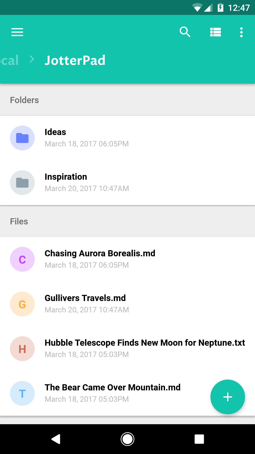 JotterPad Writer 12 beta brings a modern interface and multiple account ...
