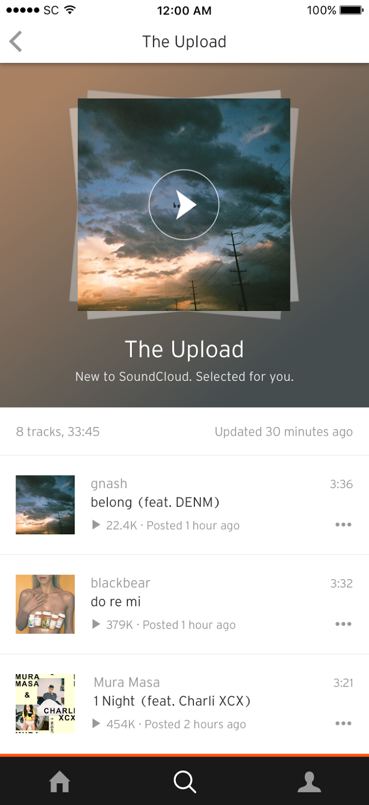 SoundCloud introduces a new way to discover music with The Upload