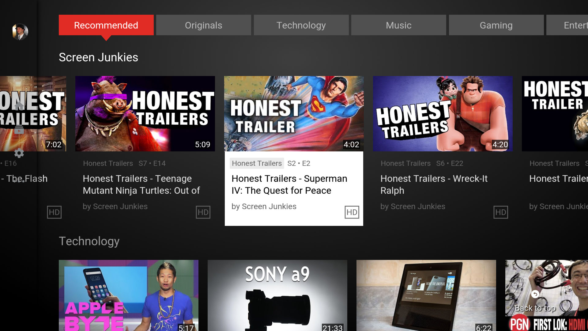 [Update: arm APK] YouTube for Android TV v2.0 brings a major redesign ...