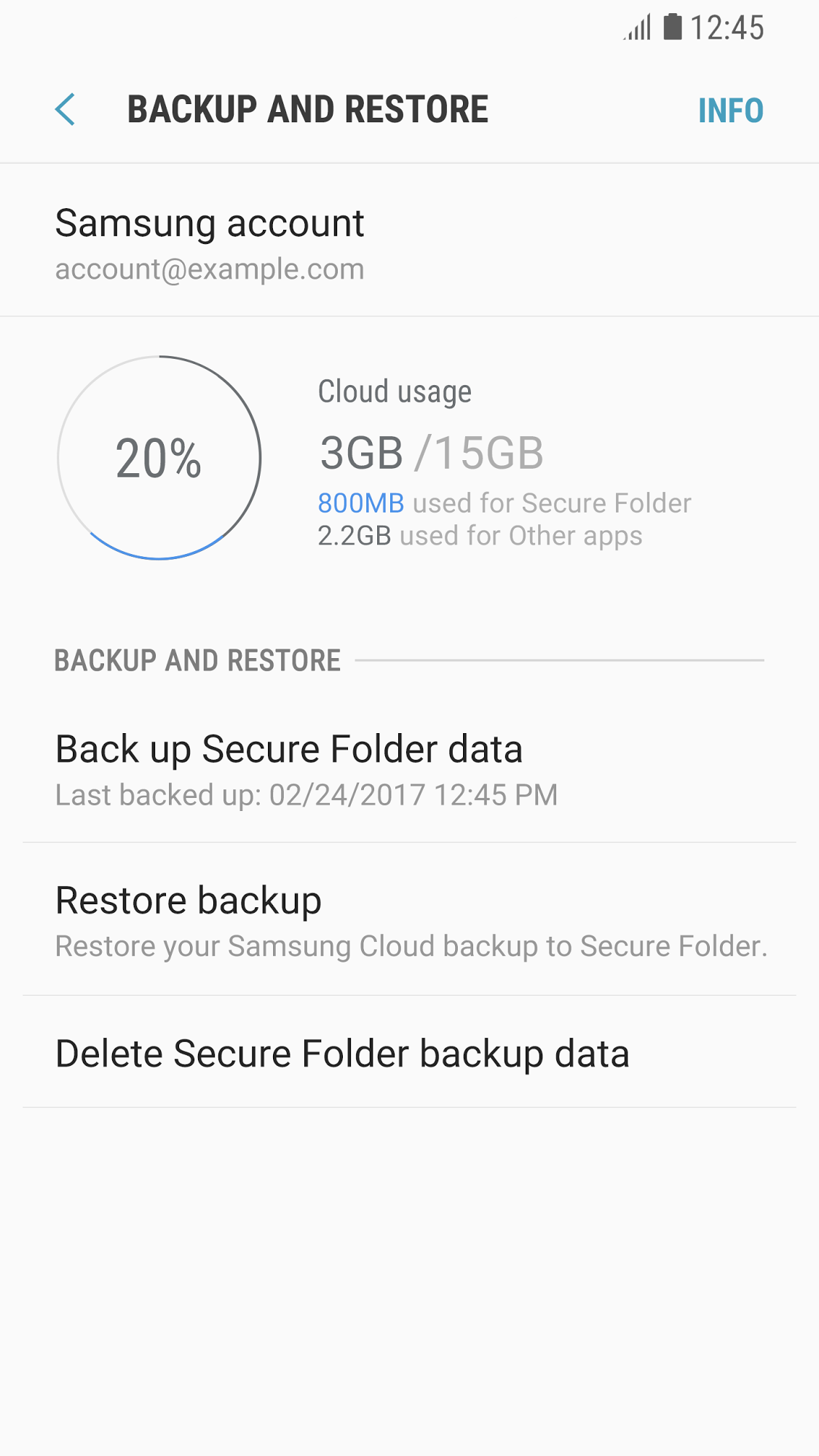 Samsung has added its Secure Folder app and file encryption tool to the ...