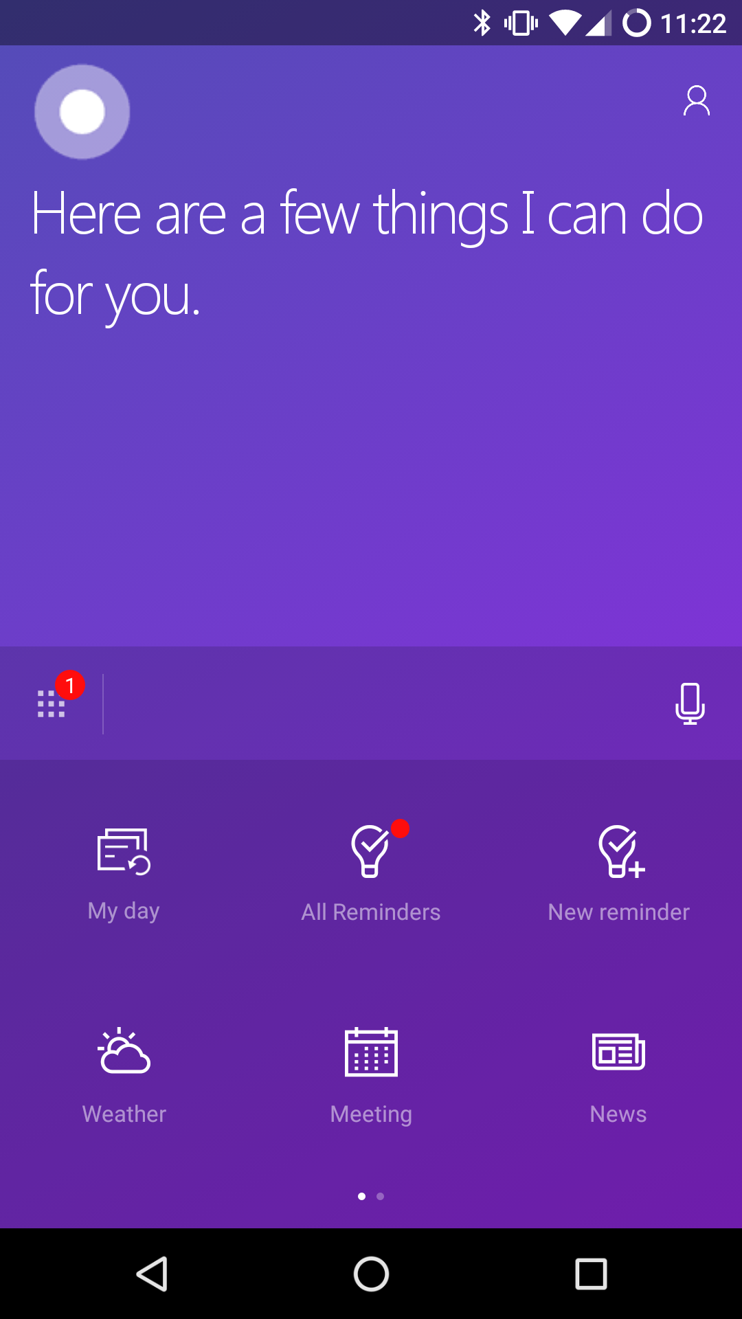 Cortana v2.9 changes the interface and brings back the hamburger menu ...