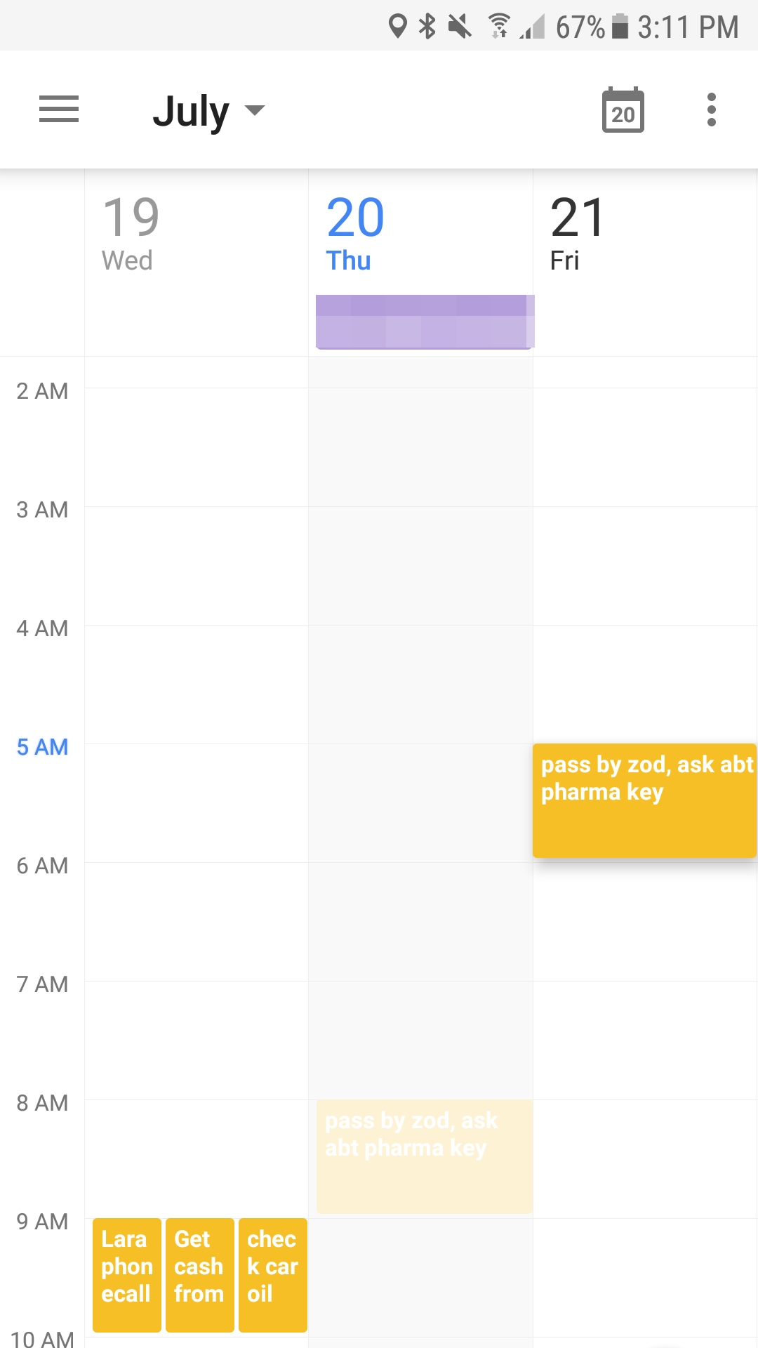 PSA: Google Calendar added a drag-and-drop gesture for moving events to ...