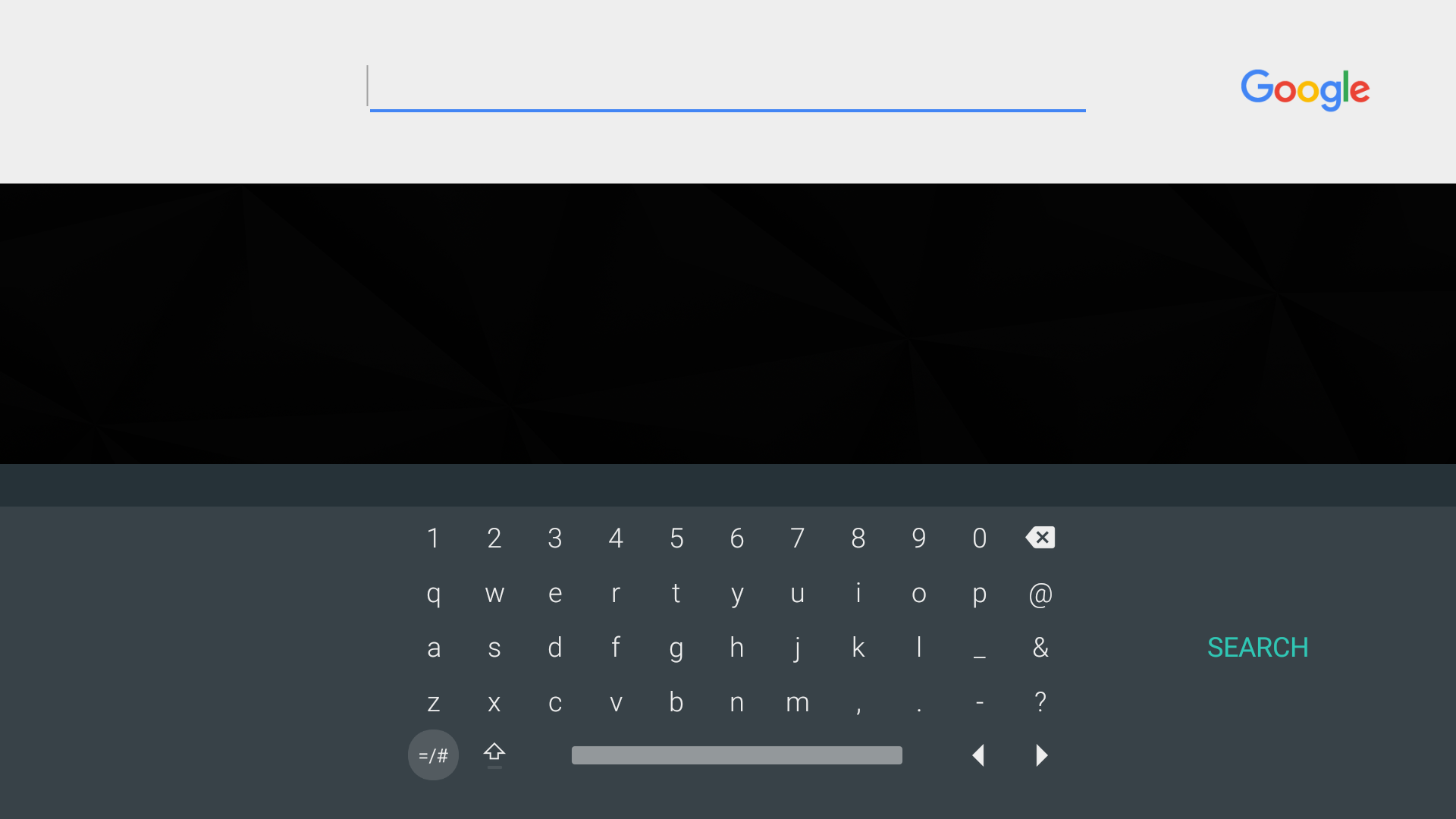Gboard for Android TV is now available on the Play Store, so far only ...