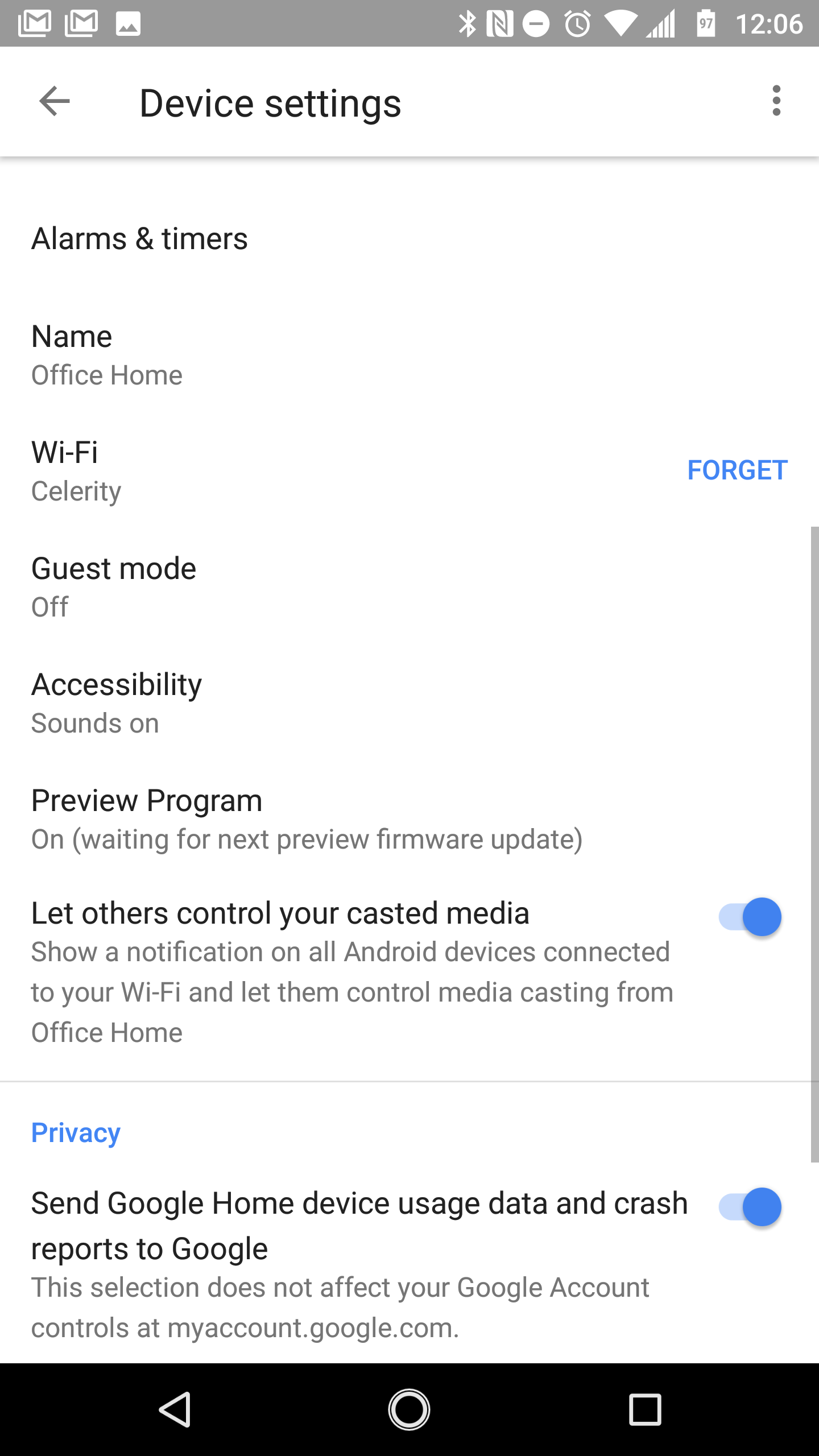 Google Home preview program is now available