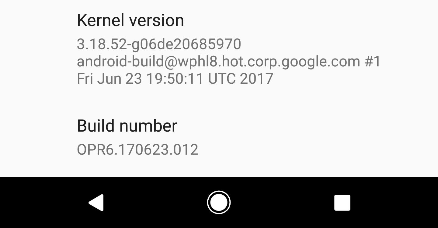 [Update x2: Hotfix supplement] Google changed the build number format ...