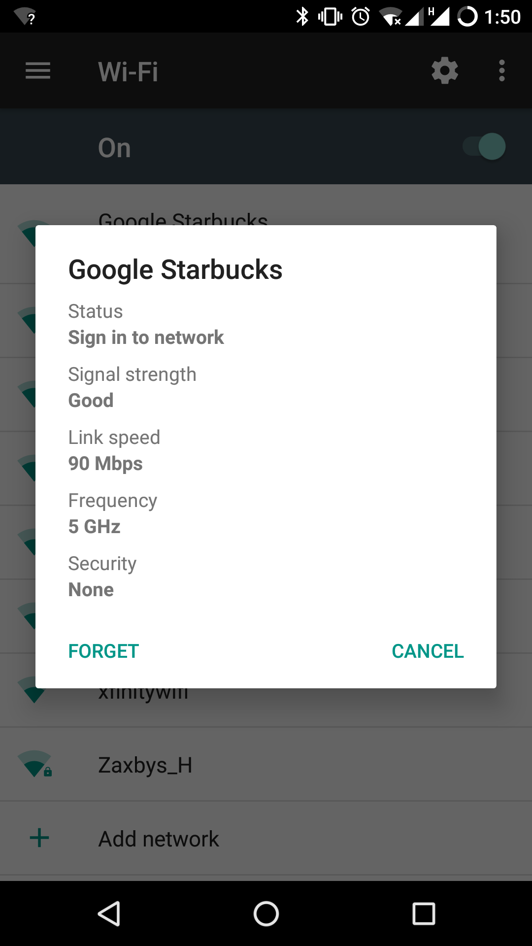 Android Oreo feature spotlight: Redesigned Wi-Fi info screen now shows ...