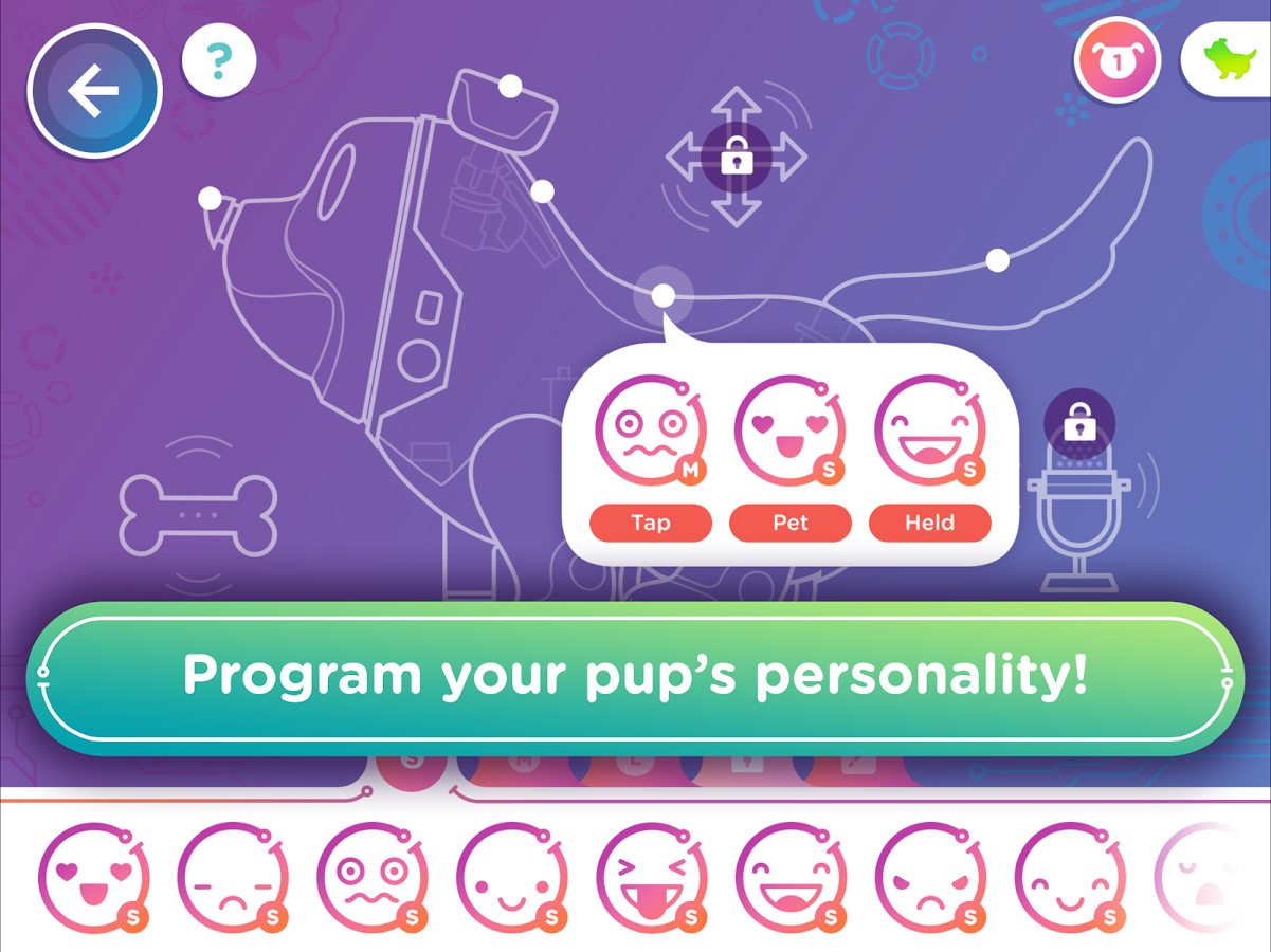 Hasbro's companion app for the FurReal Maker Proto Max robot dog is now ...