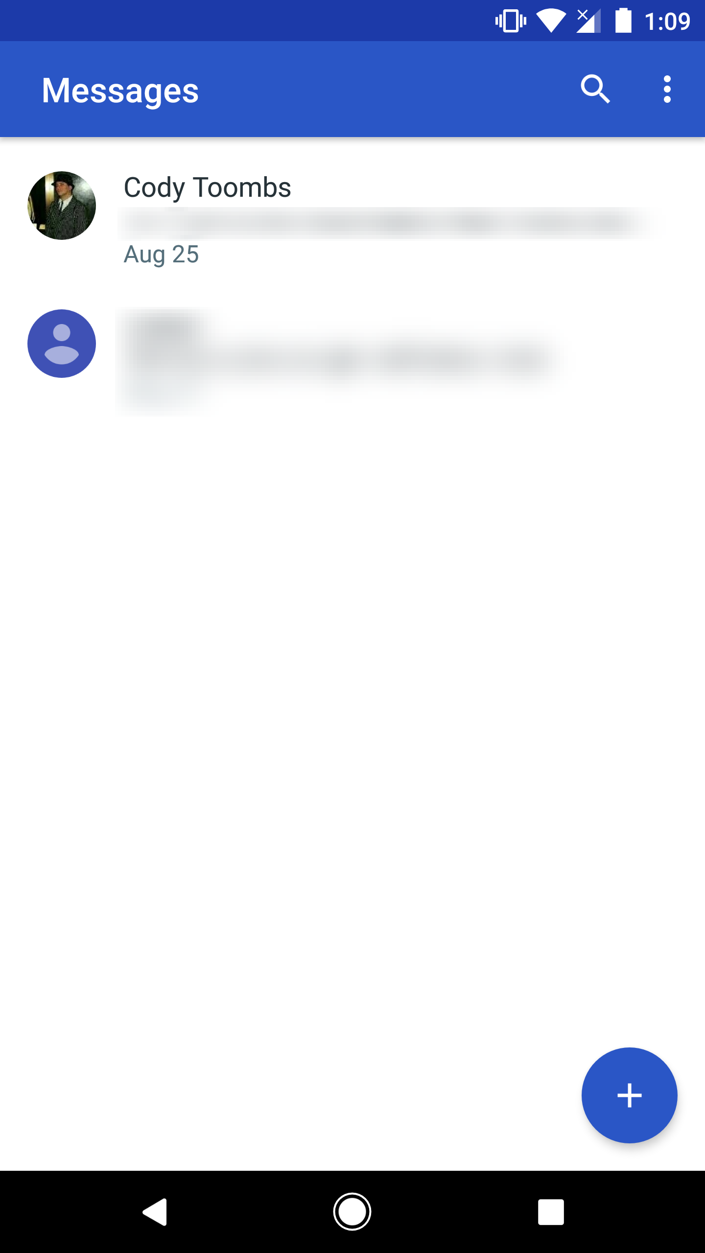 Android Messages v2.5 removes the FAB for new conversations, prepares to launch video calls ...