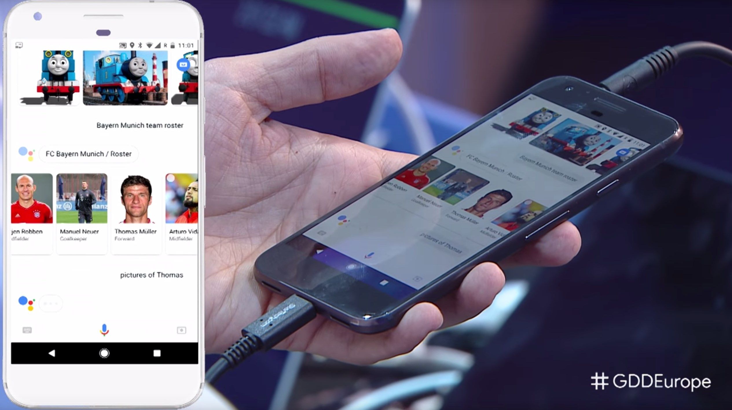 New features for both Google Assistant and Lens shown off at the GDD ...