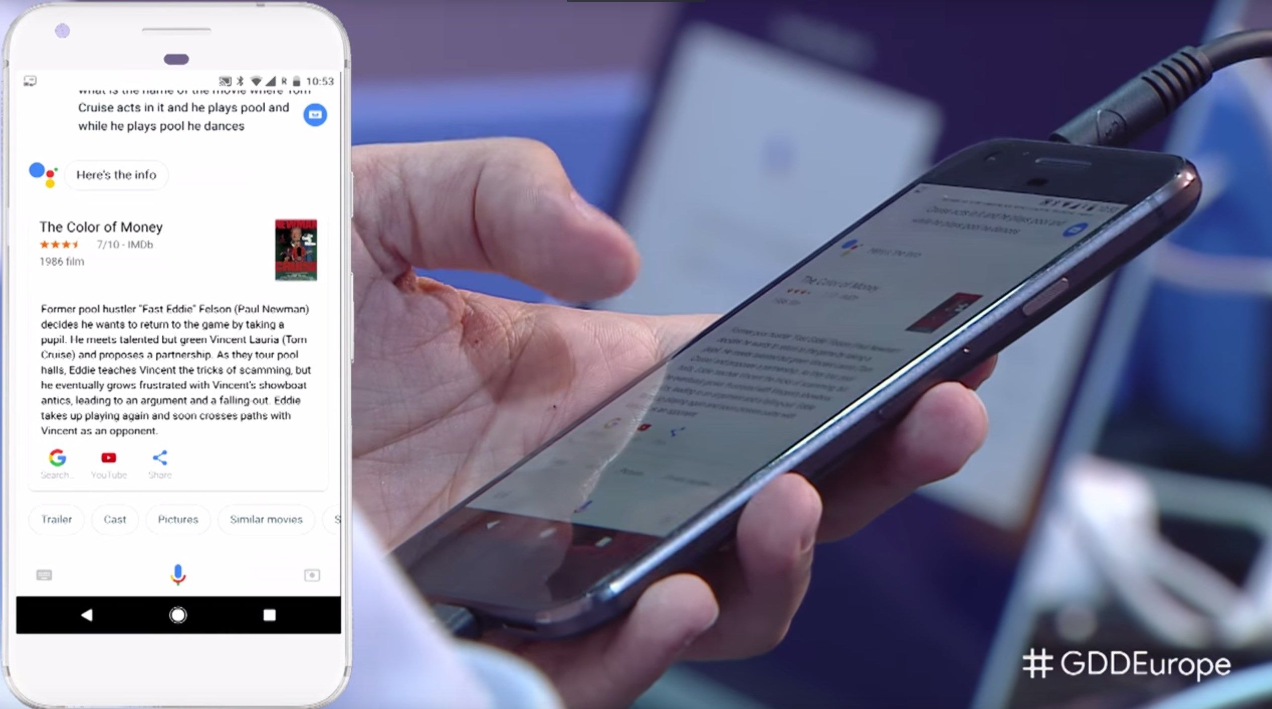New features for both Google Assistant and Lens shown off at the GDD ...