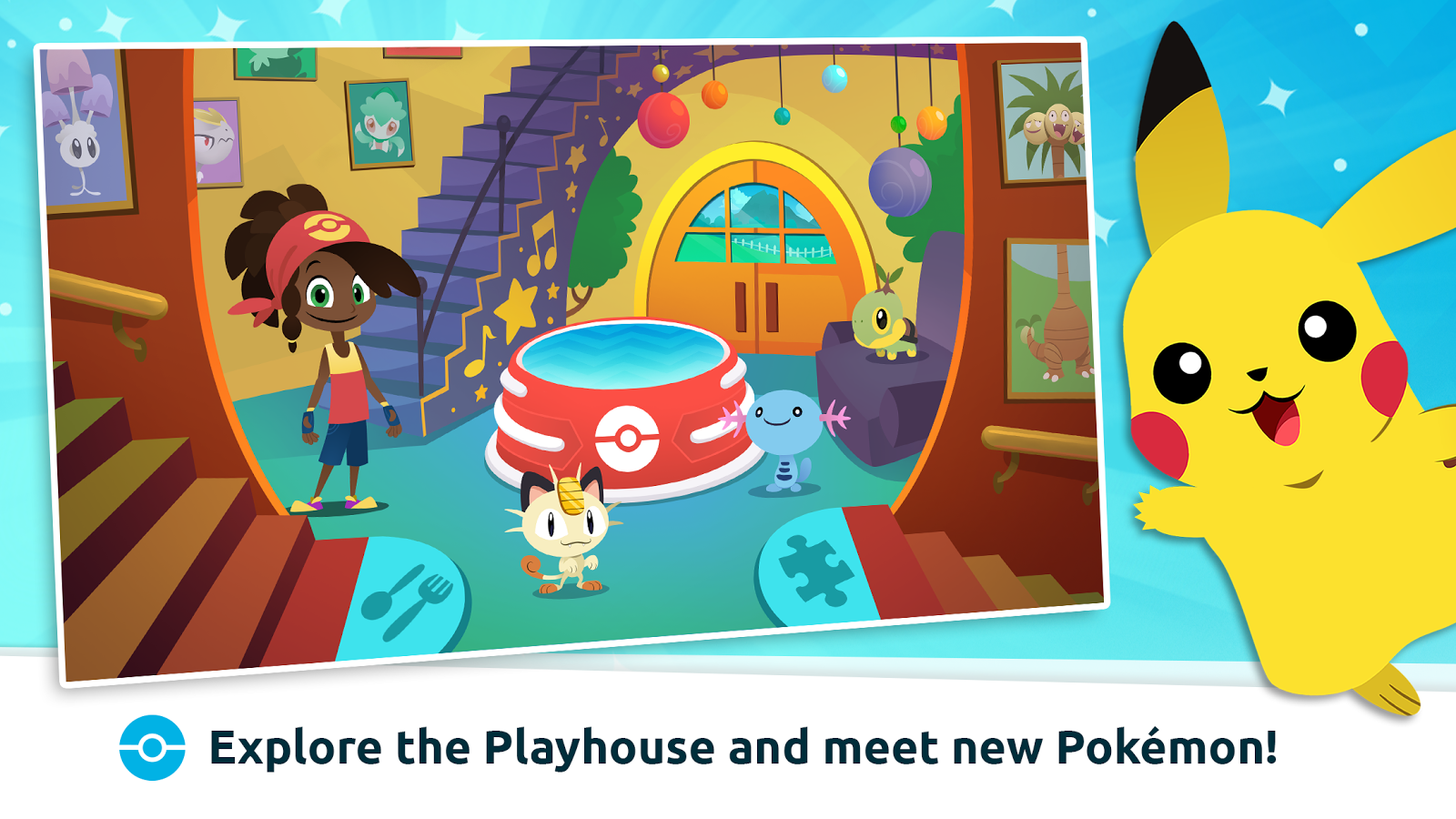 Pokémon Playhouse is an all-new Pokémon game for young children, and it ...