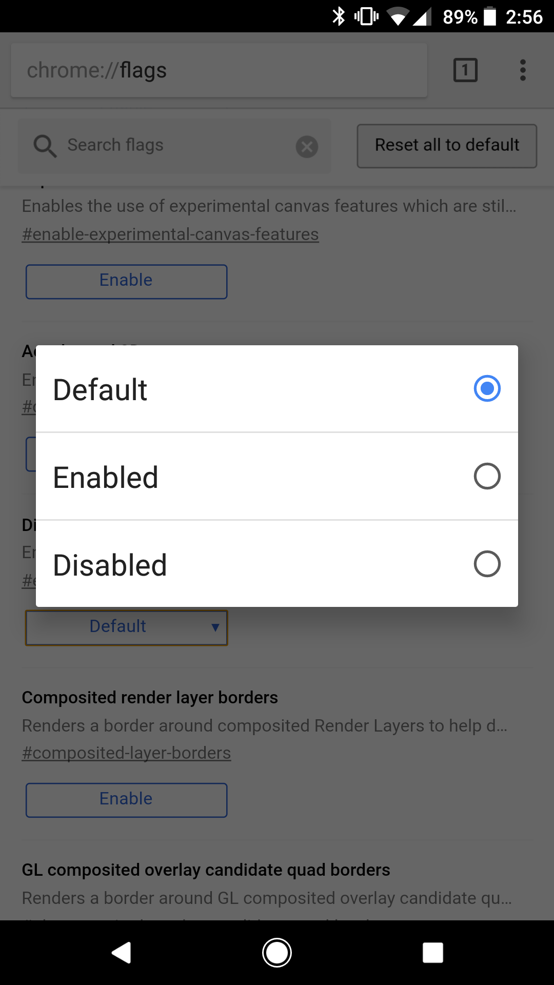 [Update x3: Now in Chrome Dev] Chrome's flags page is getting a makeover