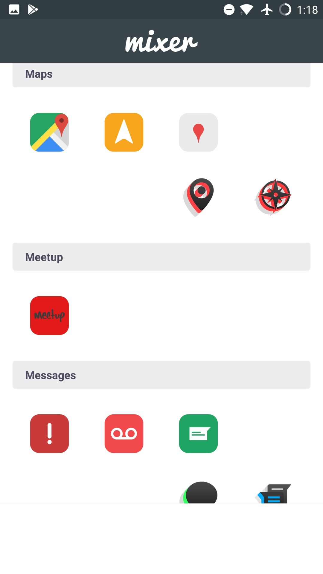 Icon Pack Mixer lets you build your own custom set of icons from your ...