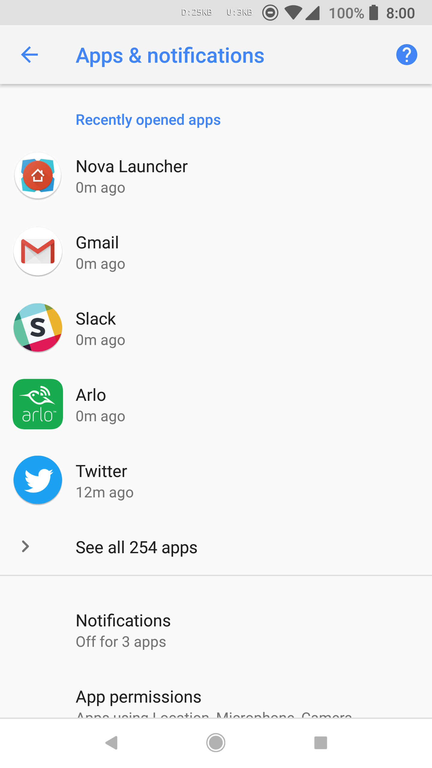 Android 8.1 feature spotlight: Recent apps now show in 'Apps ...