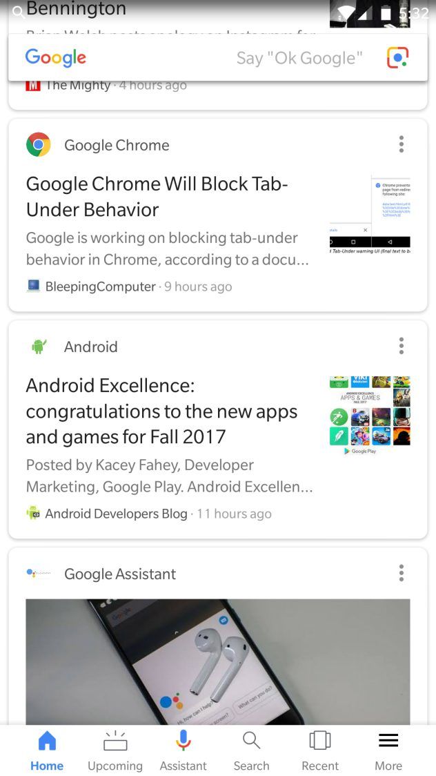 Redesigned Google app UI could arrive with new Pixels, including bottom ...
