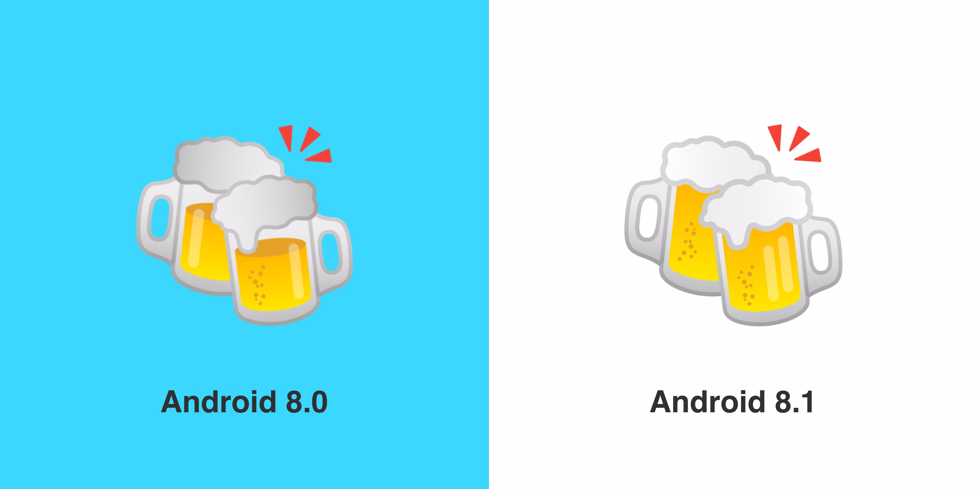 Android 8.1 feature spotlight: DP2 corrects hamburger emoji, puts ...