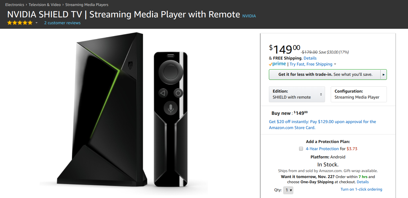 [Deal Alert] Grab the NVIDIA SHIELD TV for $30 off in different bundles ...