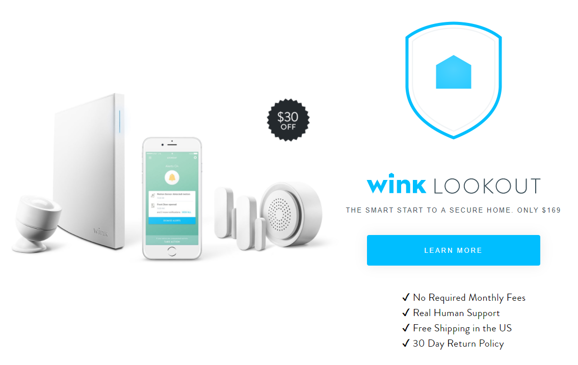 [Deal Alert] Wink Lookout Kit, Relay, and sensors are 15-50% off