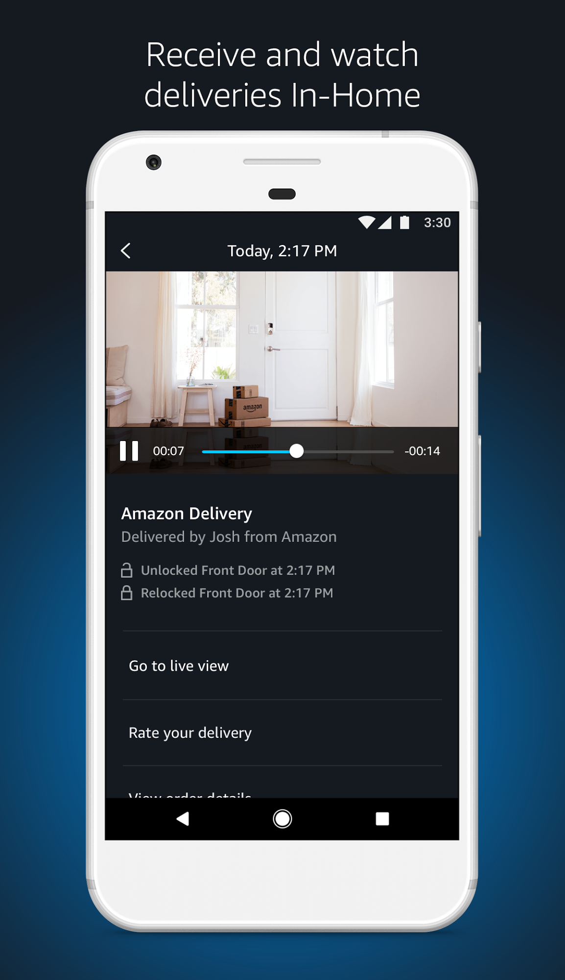 Amazon Key app for the retailer's in-home delivery service is live on ...