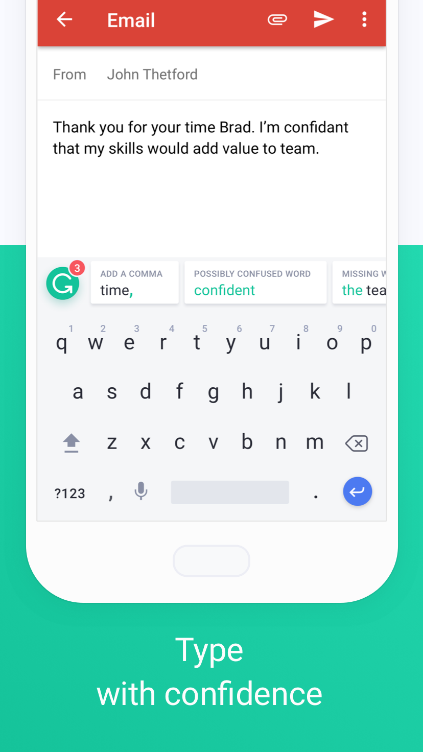 Grammarly releases Android keyboard to make your grammar more better
