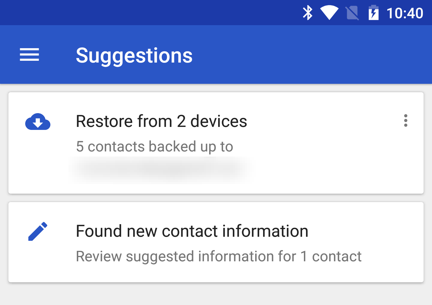 Google Contacts v2.4 readies multi-SIM support and prepares a new ...