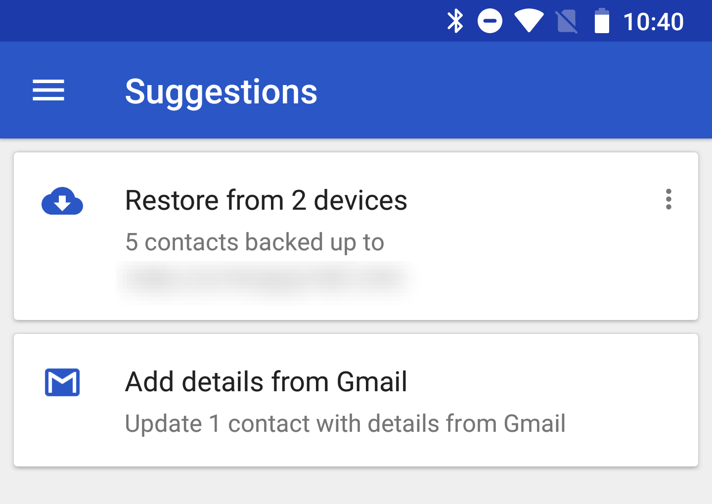 Google Contacts v2.4 readies multi-SIM support and prepares a new ...