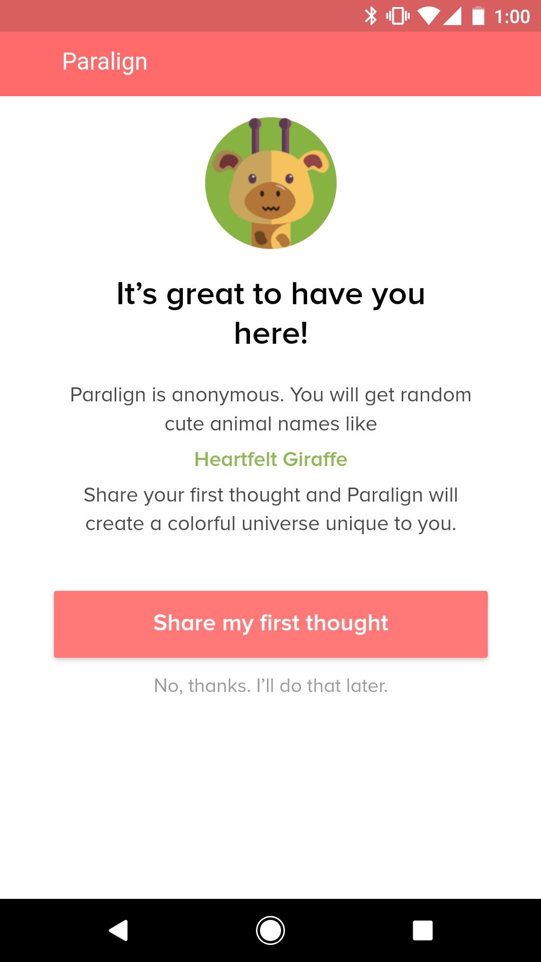 Paralign is an intelligent, data-driven and personalized well-being ...