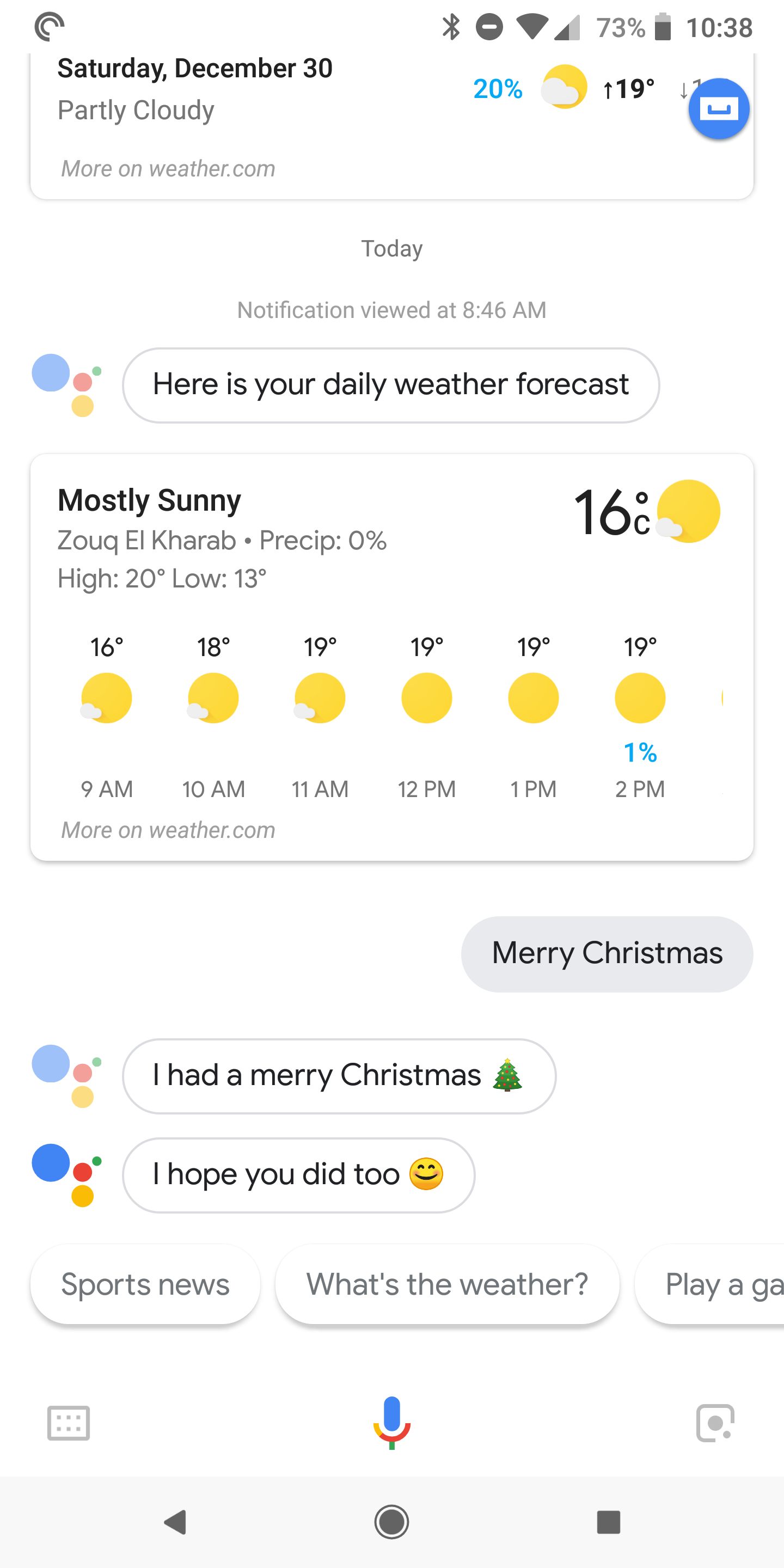 Google Home and Assistant still have some fun Christmas Easter eggs for you