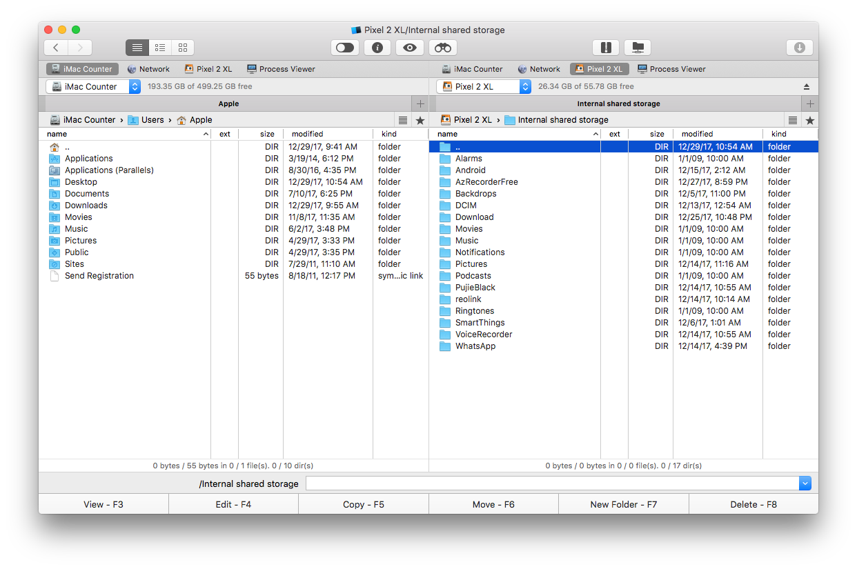 Commander One review: A superior alternative to Android File Transfer ...
