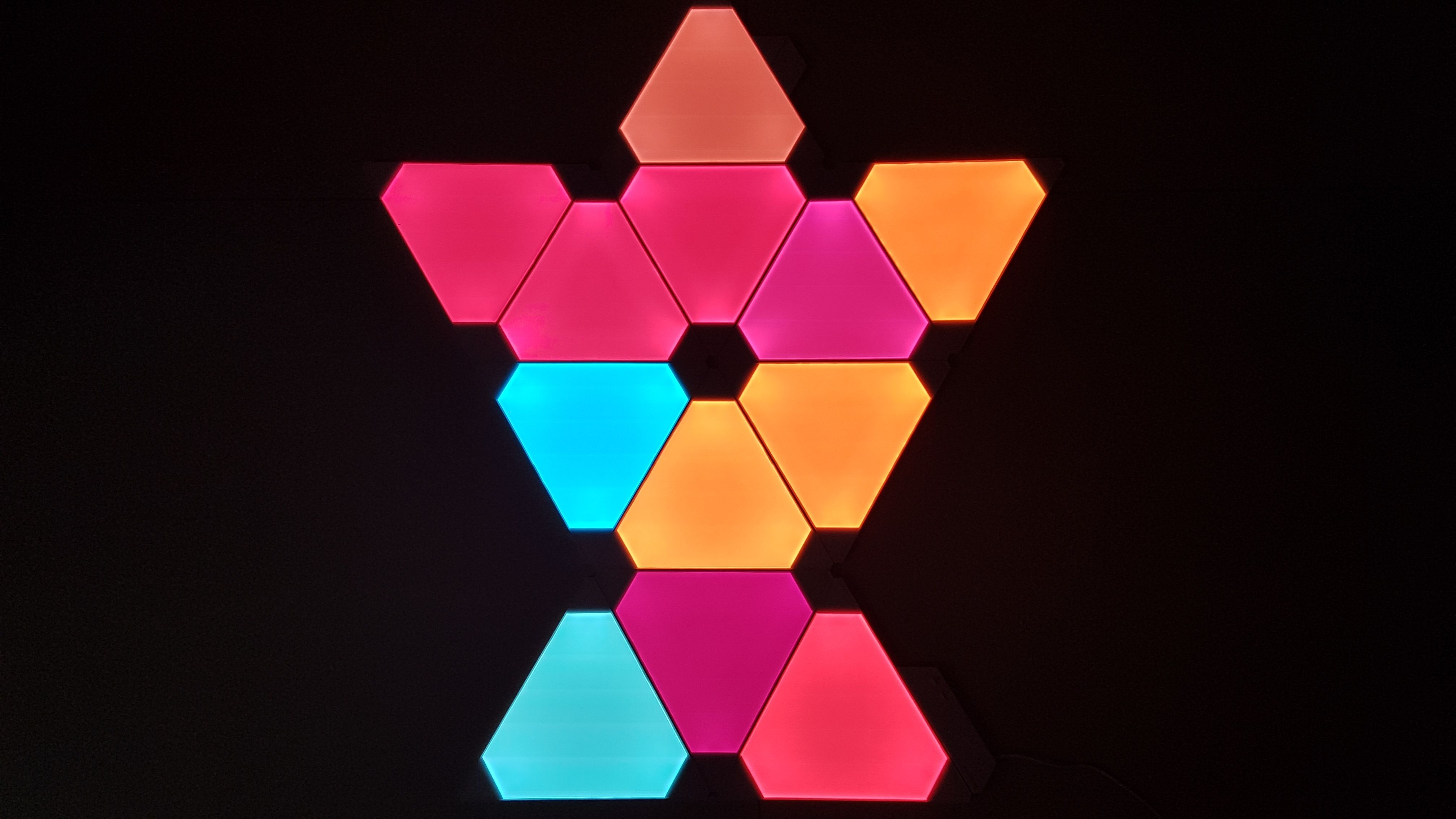 Nanoleaf Aurora review: The coolest and most extravagant smart lights ...
